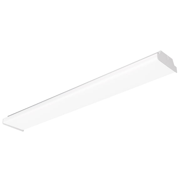 Columbia Lighting LED Wraparound Fixture,4 ft L,4477 lm LAW4-40LW-EDU ...