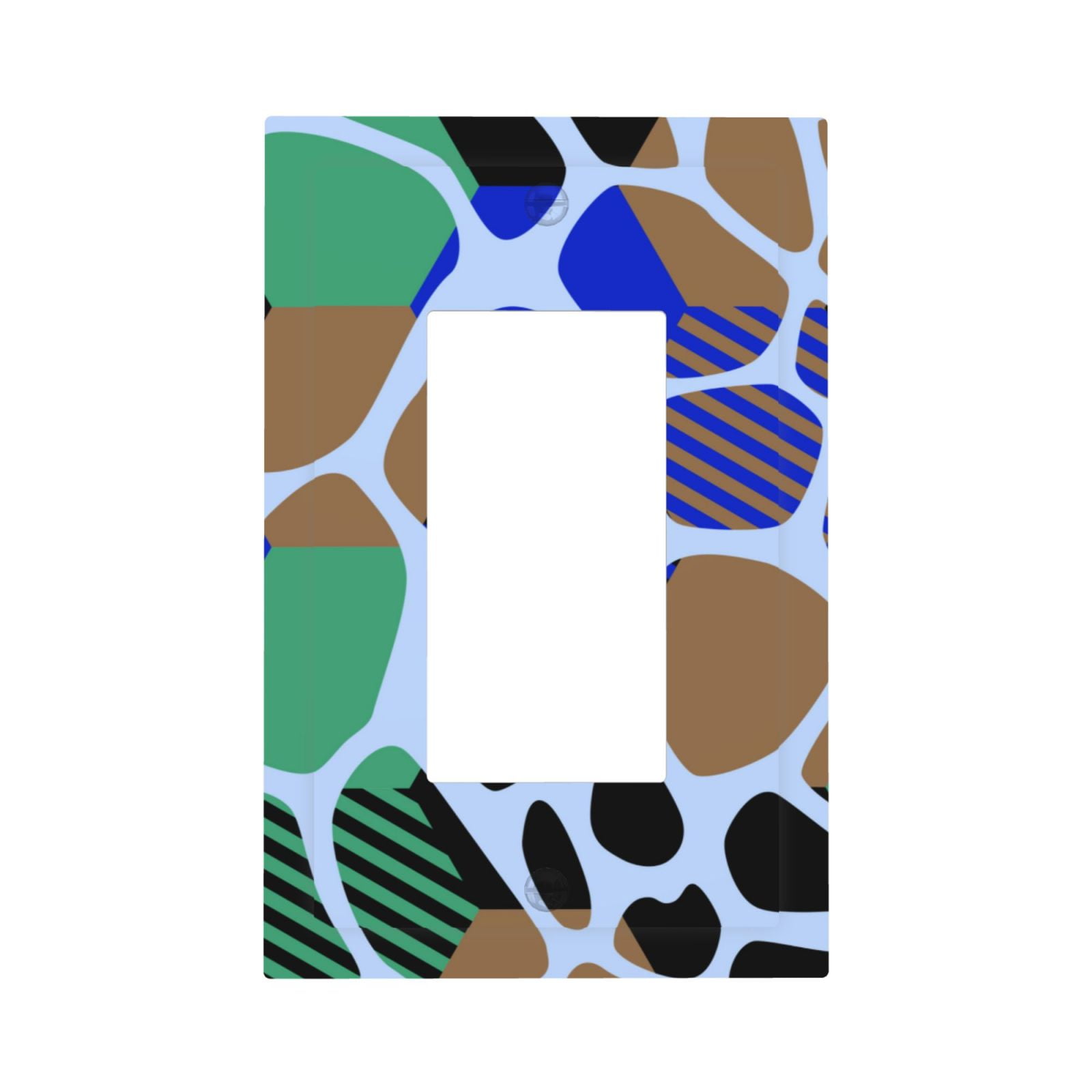 DouZhe 1-Gang Decorator/Rocker Wallplate, Gorgeous Turtle Ripple ...