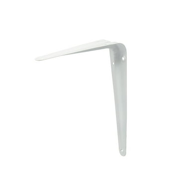 Surtek Steel Shelf Bracket 10 x 12", White - Walmart.com