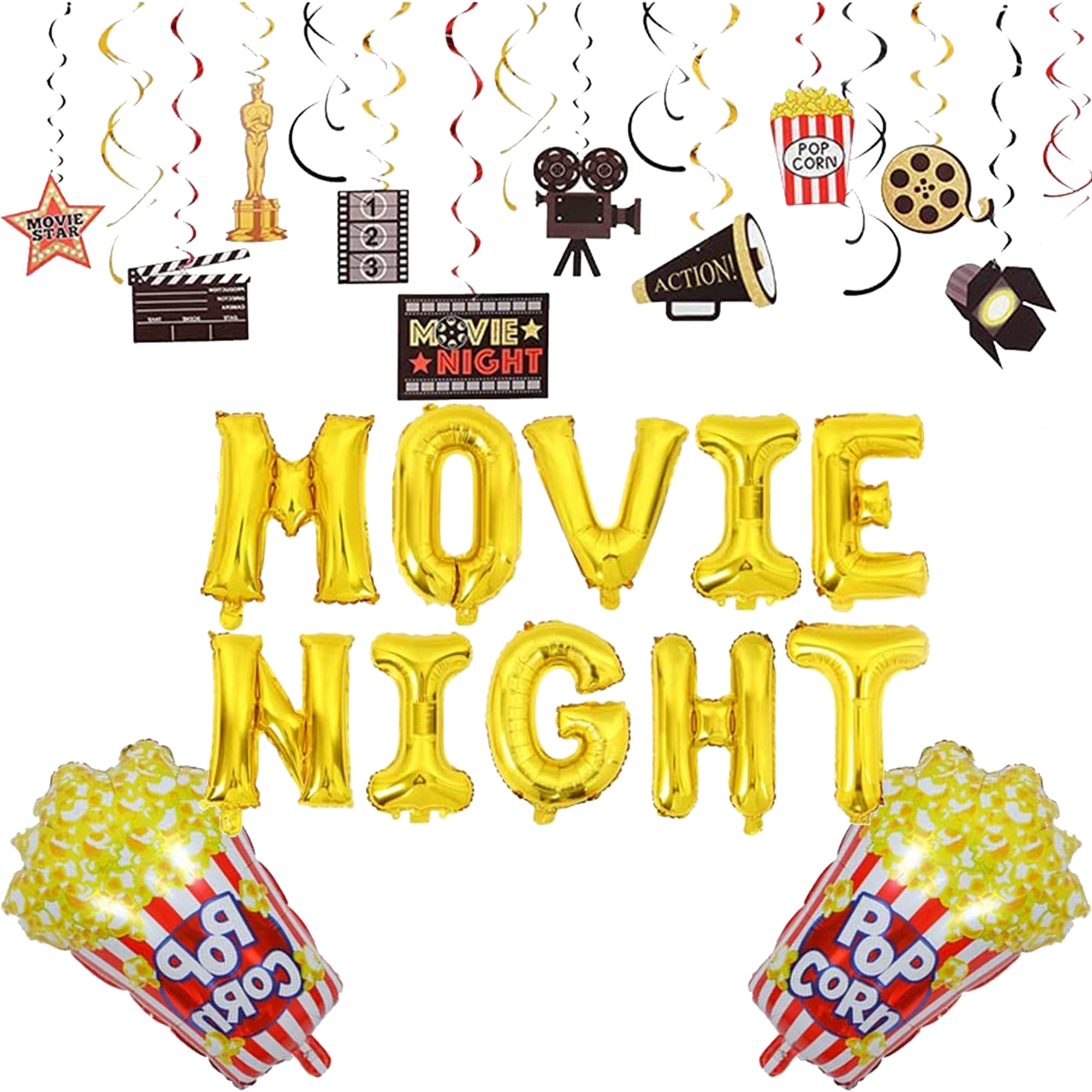 Hollywood Movie Popcorn Clip Art
