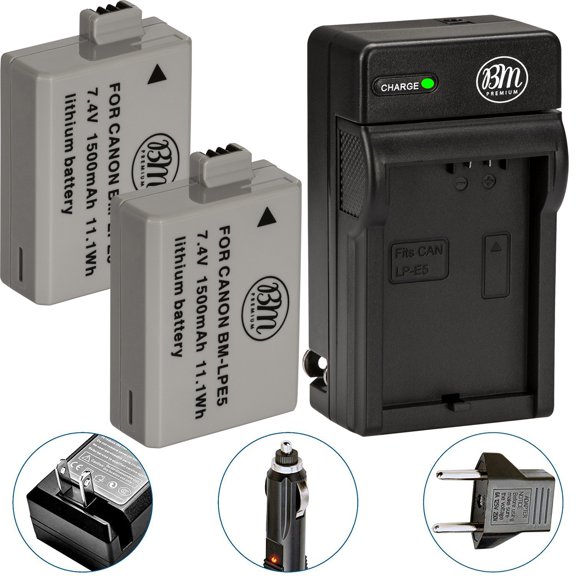 Canon LP-E10 Lithium-Ion Battery Pack, Compatible with EOS Rebel T3 T5 ...