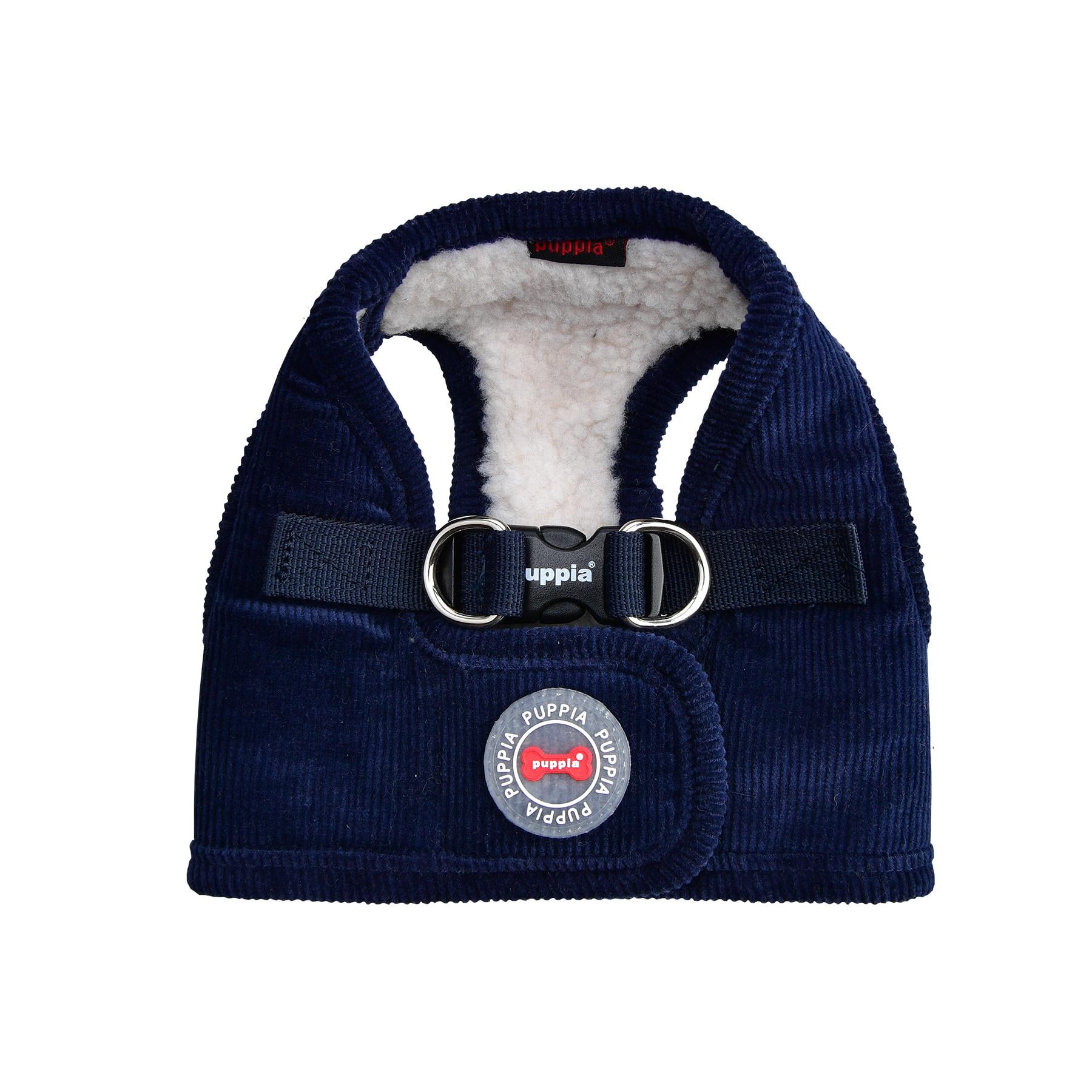 Classy Vest Style Dog Harness By Puppia - Navy - Small - Walmart.com
