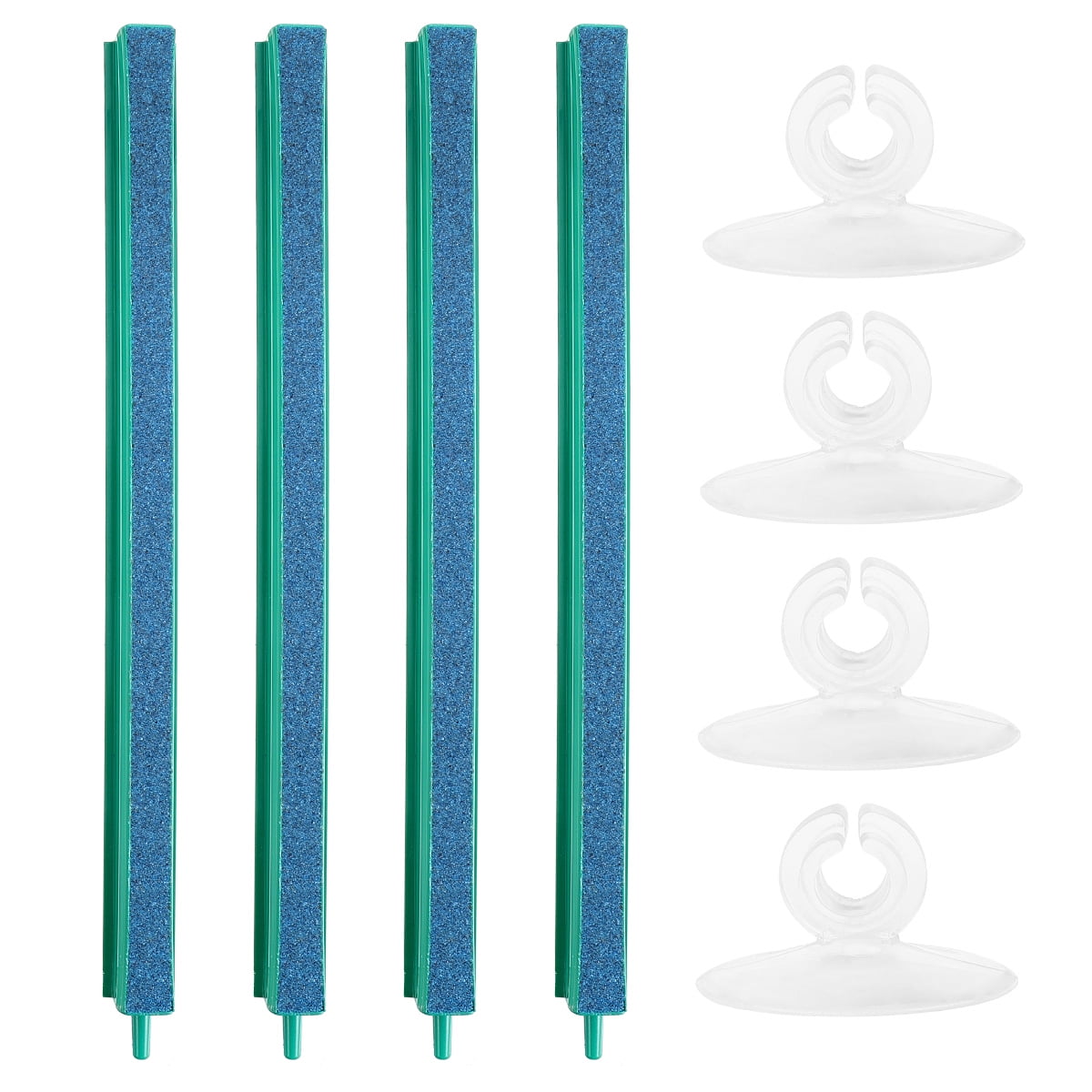 9pcs Air Stone Aquarium Landscape Miniature Gravel Bubble Diffuser ...