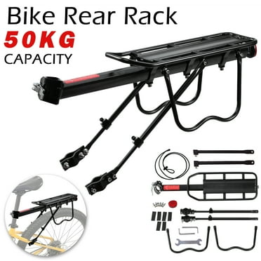 Addmotor Universal Rear Bike Rack, Adjustable Carrier Mount Cycling ...