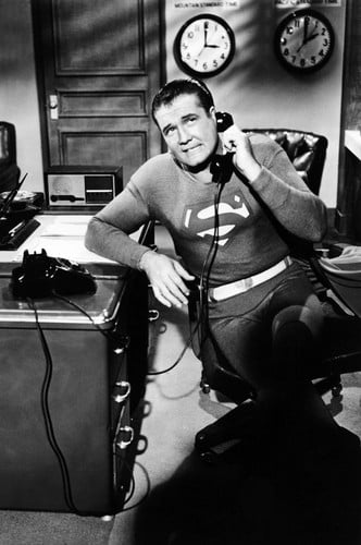 George Reeves 24x36 Poster Adventures of Superman tv series - Walmart.com