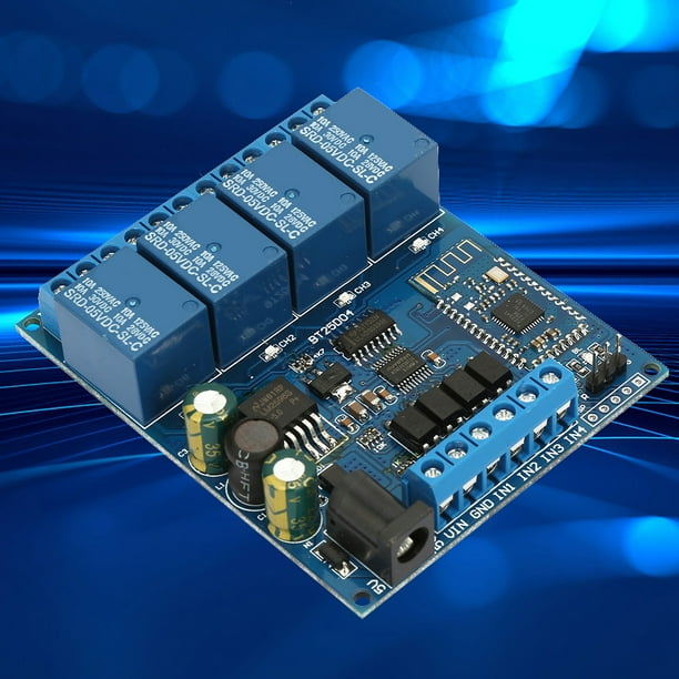 Módulo de control inalámbrico Bluetooth, control multifunción de 4 ...