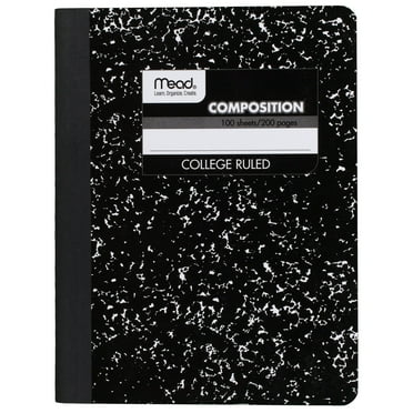 Oxford Composition Book, College Rule, 100 Pages, 7-1/2 in. x 9-3/4 in ...