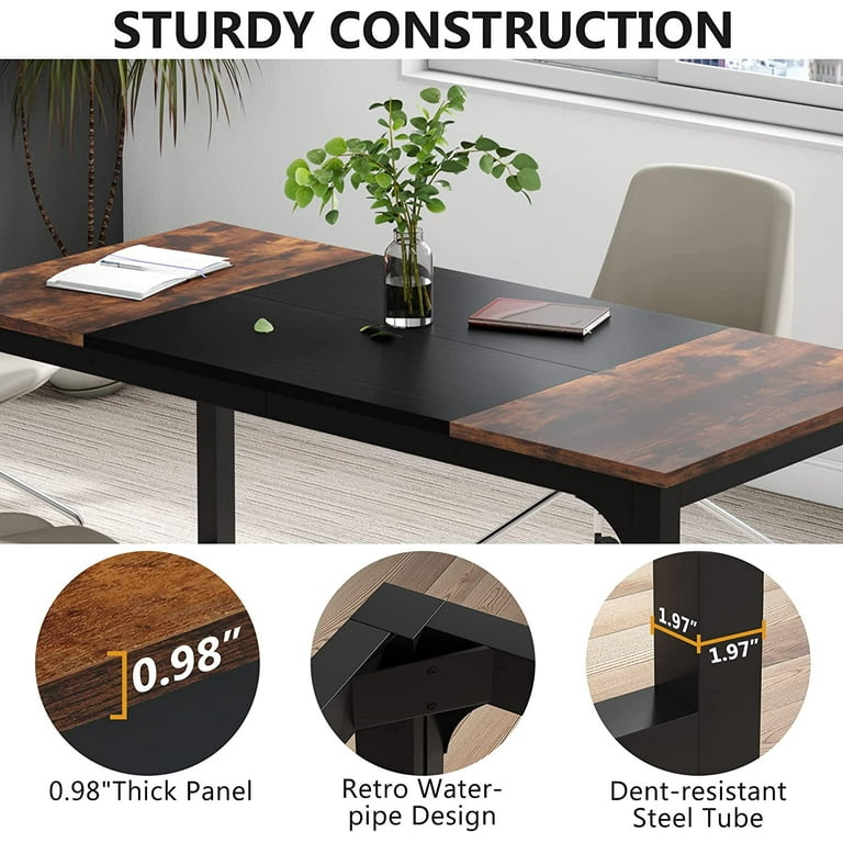 Plumbing Pipe Computer Desk