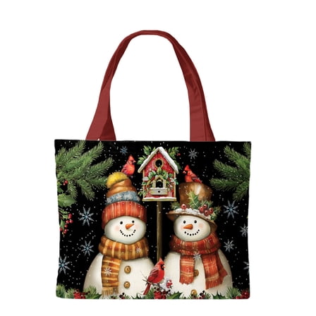 Briarwood Lane Smiling Snowman Tote - Walmart.com