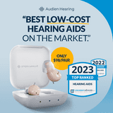 Free Shipping! Audien Hearing Atom One Rechargeable OTC In-the-Ear ...