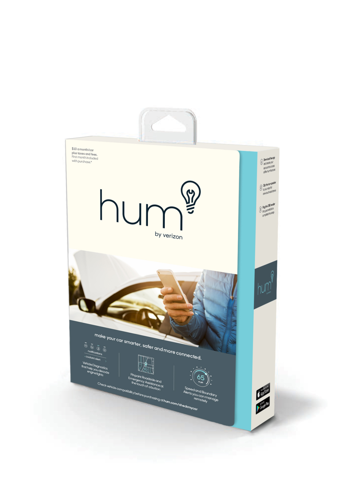 Verizon Hum Vehicle Tracking and Diagnostic System - Walmart.com