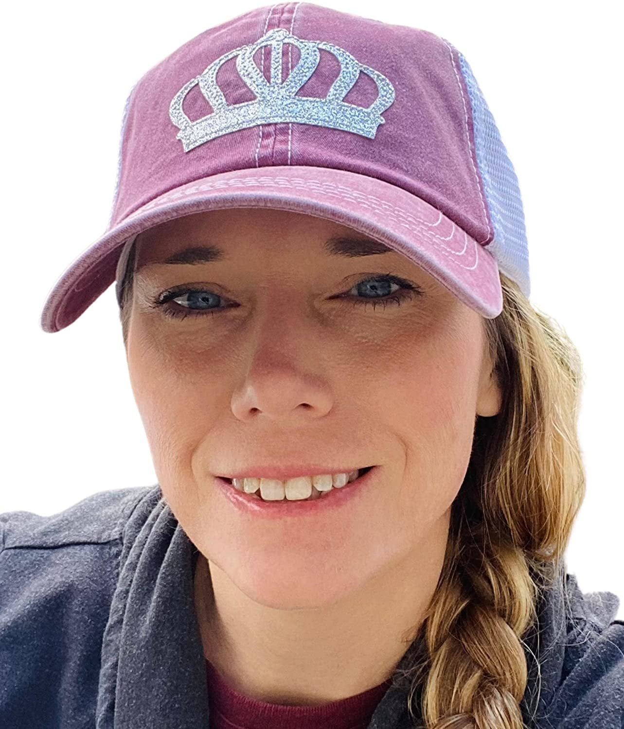 Princess Hats, Bling Trucker Hat, Girls Princess Crown Hat, Sparkle ...