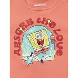 Spongebob Squarepants Bodysuits, 2-Pack, Sizes 0-3M - 24M - Walmart.com