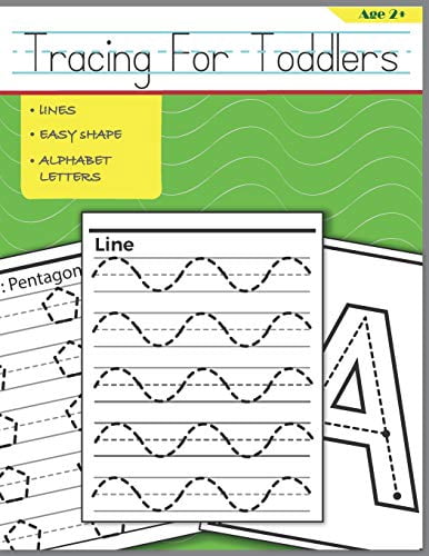 Pre-Owned Tracing For Toddlers: Beginner to Tracing Lines, Shape & ABC ...
