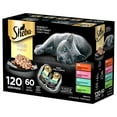 Sheba Perfect Portions Wet Cat Food Trays, Variety Pack, 2.6 Oz (60 ...