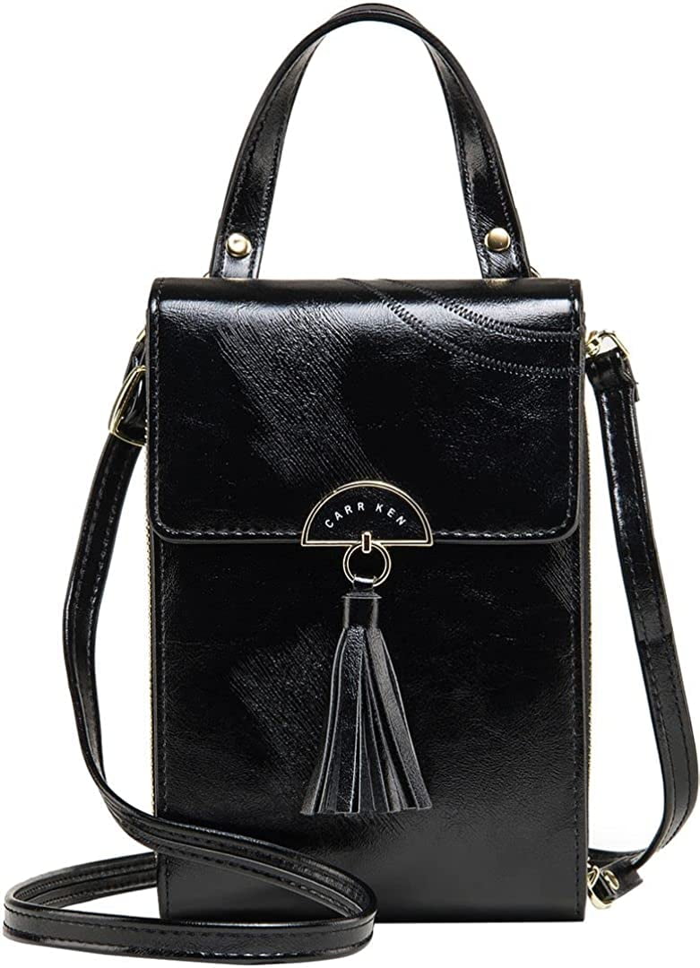 YOUI-GIFTS Crossbody Phone Bag Tassel Cell Phone Purse Wallet for Women ...