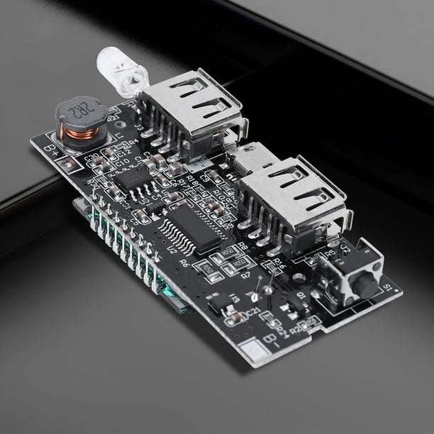 Clairlio Dual USB 5V 1A 2.1A Mobile Power Bank 18650 Battery Charger PCB Power Module - Walmart.ca