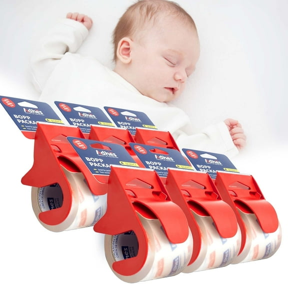 Clear Packing Tape 18 Rolls - Heavy Duty Packaging Tape 2.0mil Thick, 2 ...