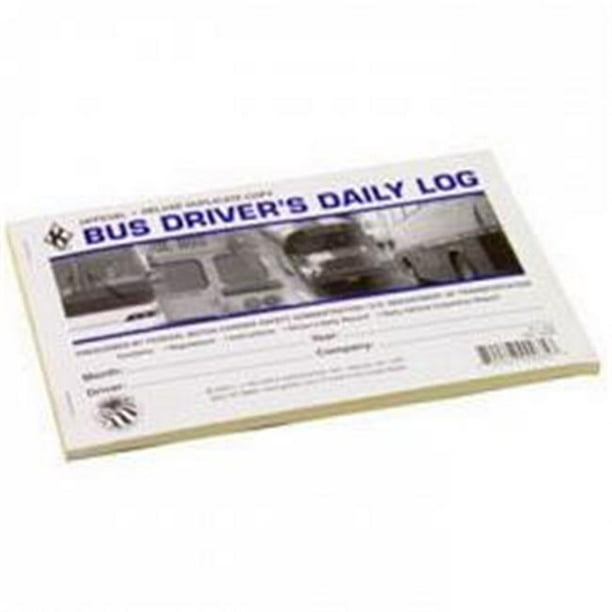 J.J. Keller 9L Bus Drivers Daily Log Book - Walmart.com - Walmart.com