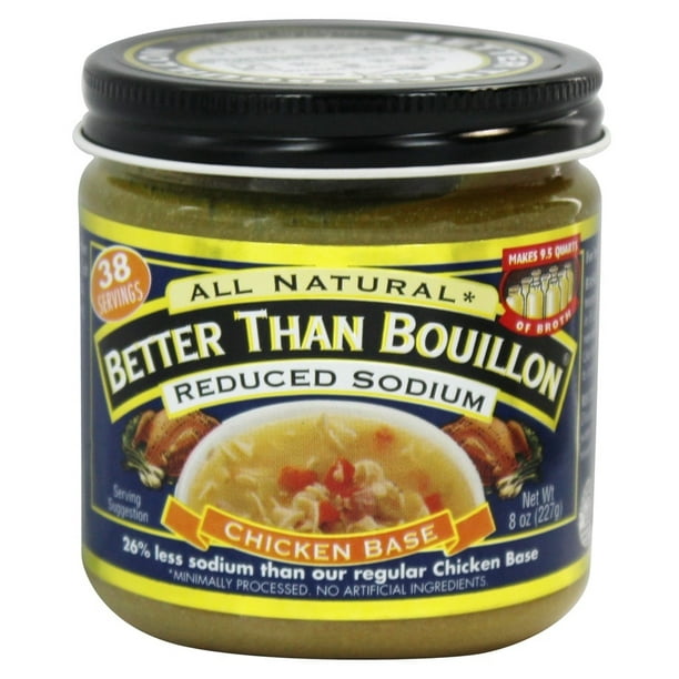 Better Than Bouillon - Chicken Base Reduced Sodium - 8 oz. - Walmart.ca