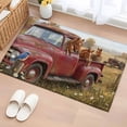 Country Horse Entryway Rug 2x3ft Washable Non Slip Bathroom Rug Indoor ...