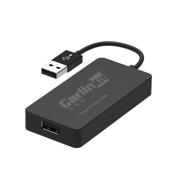 Adaptador inalámbrico CarPlay Android Auto Dongle para modificar la pantalla de Android (negro ...