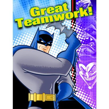 Amscan Batman Thank You Note Greeting Cards, Multicolor, 1 Pack ...