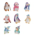 8 Pcs Embroidered Patches Cartoon Penguins Sewing Patches Iron On ...