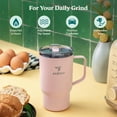 REDUCE Hot1 18 oz Hot1 Stainless Steel Insulated Mug with Temperature ...