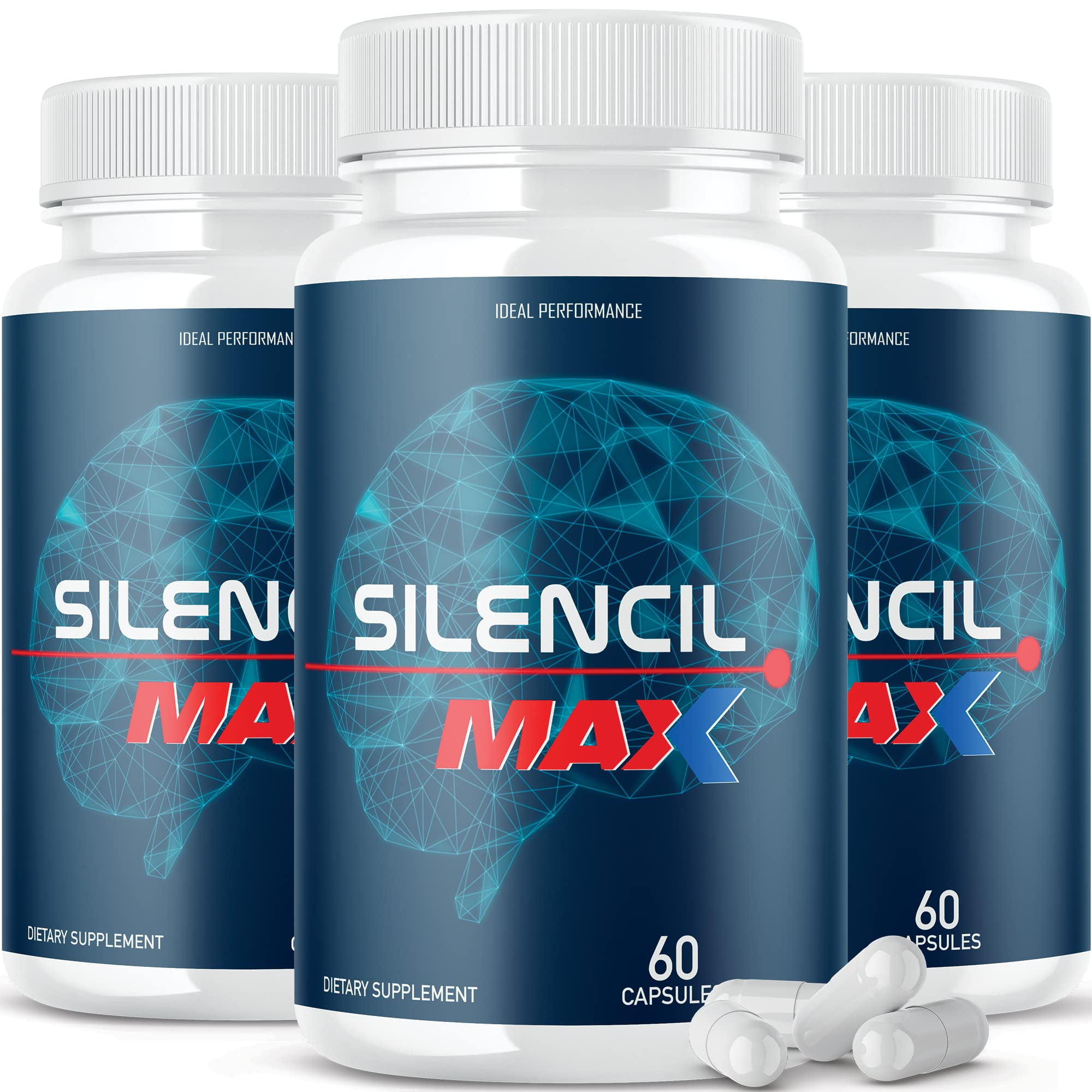 Suplemento IDEAL PERFORMANCE Silencil Tinnitus Max 180 cápsulas | Bodega Aurrera en línea
