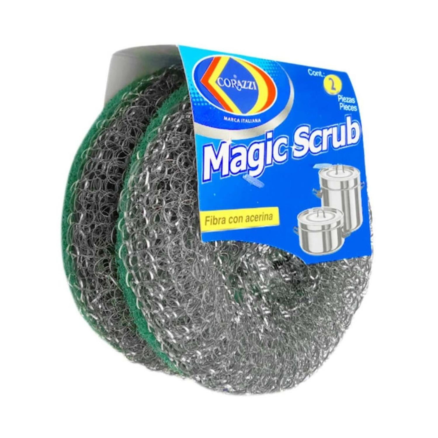 Fibra Magic Scrub Corazzi Metálica Con Acerina 24 Paquetes multicolor ...