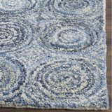 SAFAVIEH Nantucket Collection NAN214A Handmade Blue Rug - Walmart.com