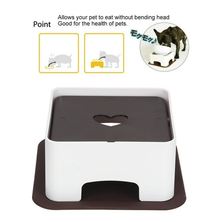 Adjustable Non-Slip Pets Feeding Table, Feeding Table For Cats Dogs ...