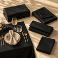 8 Pack Rectangle Tablecloths: Stain Resistant Wrinkle Free Circle Table ...