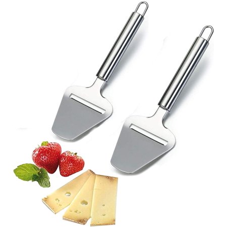2 Pieces Cheese Slicer Set, Stainless Steel Wire Cheese Slicer with ...