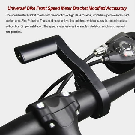 Bike Speedometer Bracket Extender Shelf Stable Bicycles Lamp Bell ...