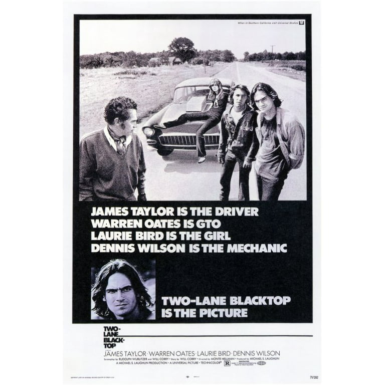 Two Lane Blacktop Movie Poster