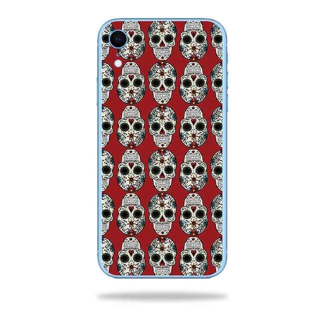 MightySkins APIPHXR-Sugar Skull Skin Decal Wrap for Apple iPhone XR ...