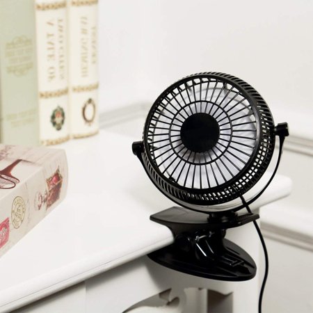 USB Desk Fan, 4 Inch Table Fans, Mini Clip on Fan, Portable Cooling Fan ...