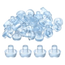 Uxcell 36Pack 5.5mm/0.22 Glass Table Top Bumpers with Stem for Patio ...