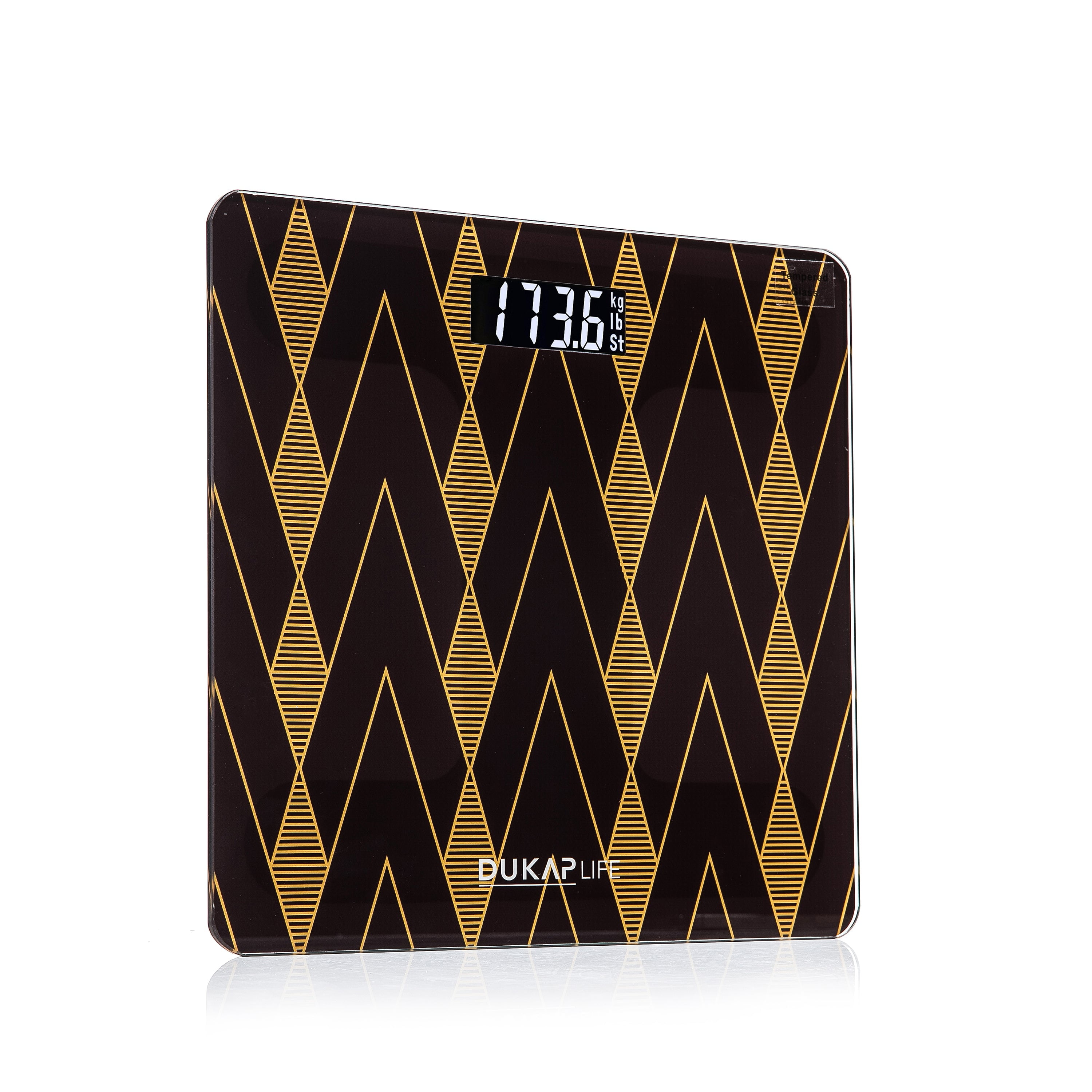 DUKAP LIFE Unique Digital Bathroom Body Weight Scale with LCD Screen ...