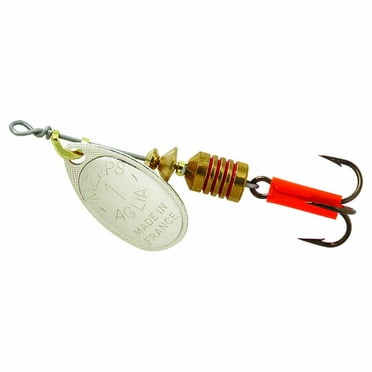 Mepps Aglia Inline Spinner 1/3 oz Green Platium - Walmart.com