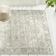 ReaLife Rugs Washable Vintage Distressed Traditional Beige Ivory Eco ...