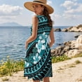 Garronmavis Matching Summer Outfits for Couples Women's Tank Dress Blue ...