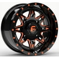 Fuel Lethal Orange 15" Wheels 30" XTR370 Tires Sportsman RZR Ranger ...