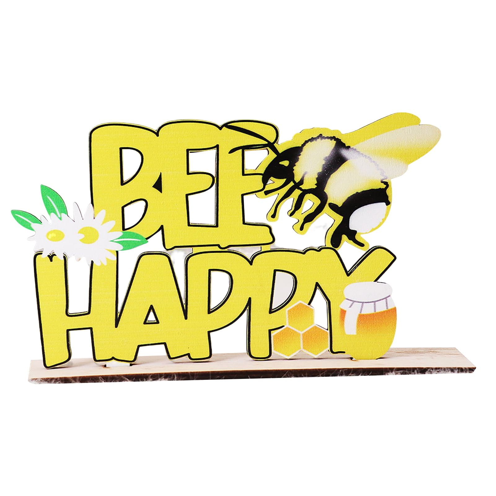 Burr-free Bee Ornament - Flower Design - Decorative Exquisite Bee Day ...