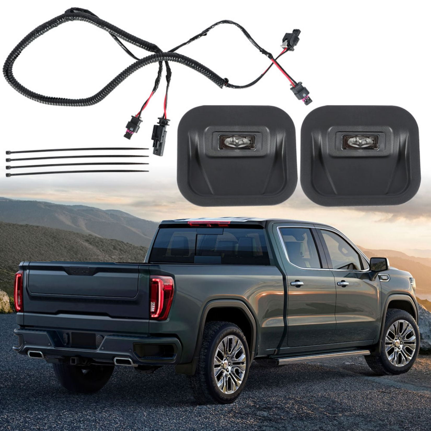 Tailgate Step Light 84347814 Fit for GMC Sierra MultiPro 2019-2021 ...