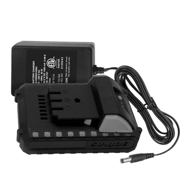 Sun Joe IBAT24-LTE LITE Lithium-Ion Battery Black - 24 Volt - Walmart.ca