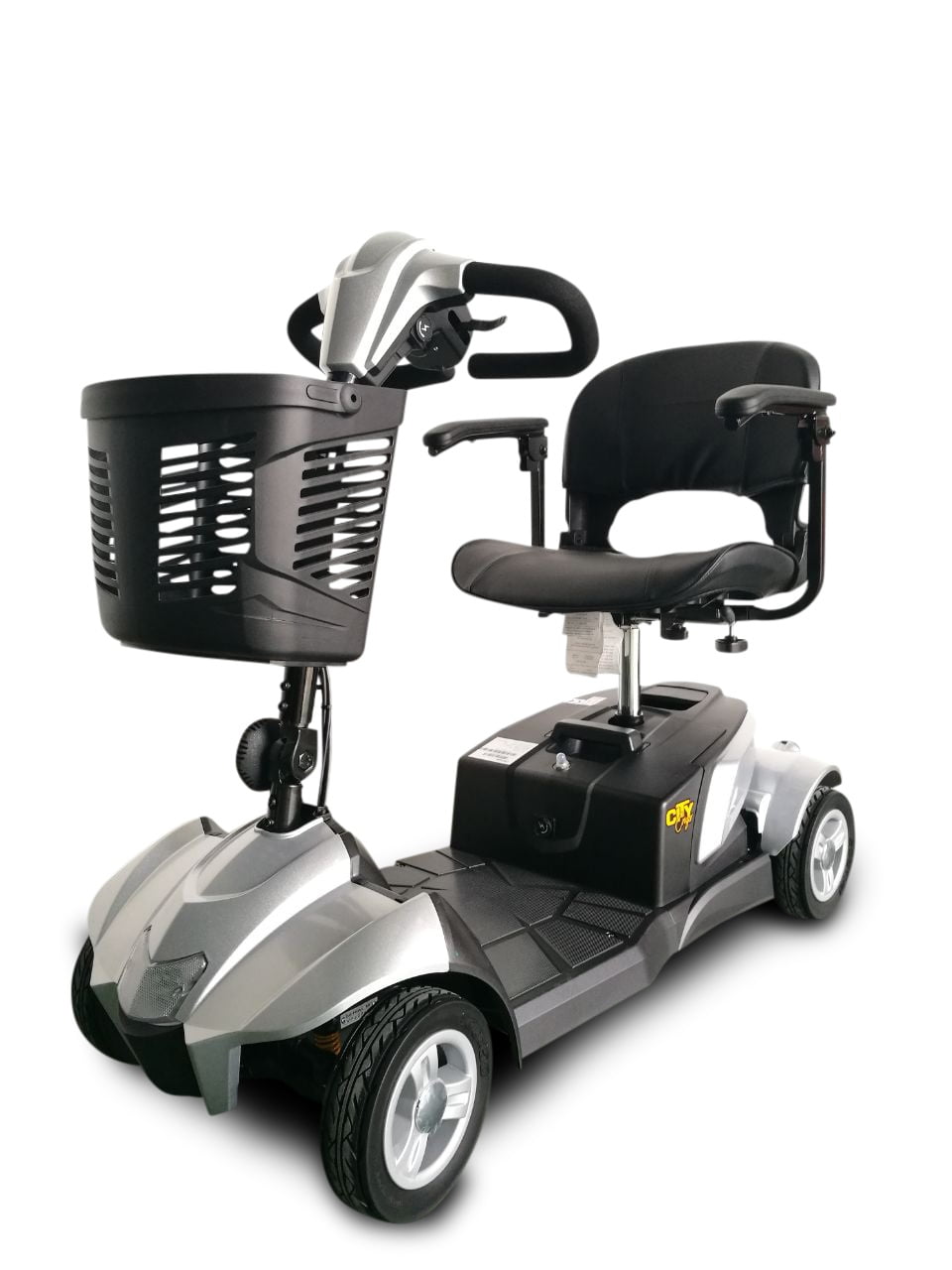 New Ev Rider CityCruzer 4 Wheels Transportable Mobility Scooter, Silver ...
