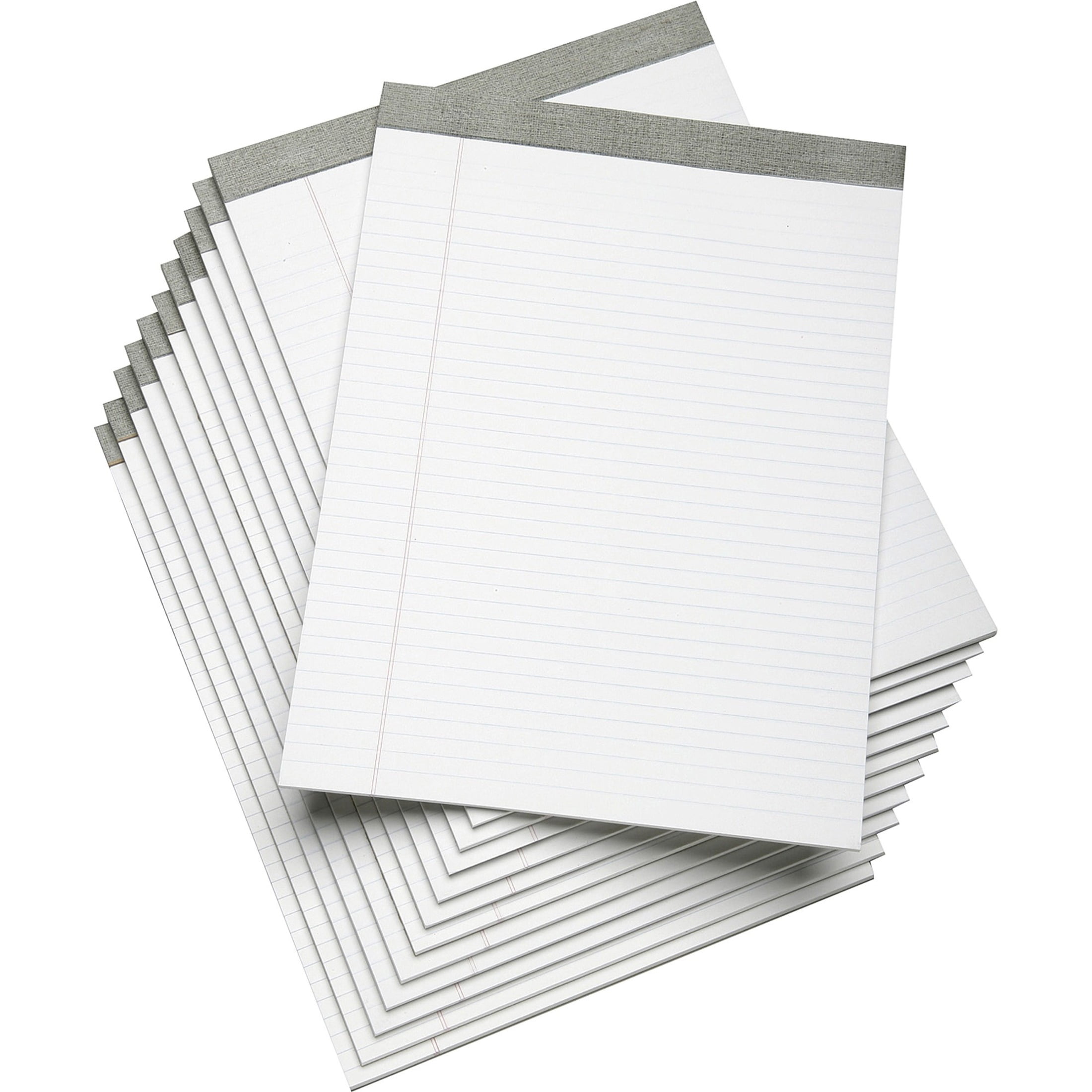 SKILCRAFT, NSN4471353, Wide - Ruled Writing Pads - Letter, 12 Per Dozen ...